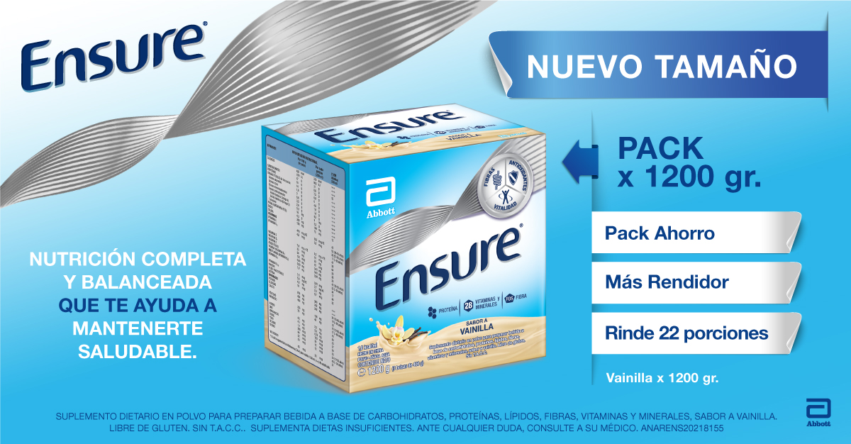 Ensure® Advance, fuente de nutrición oral completa